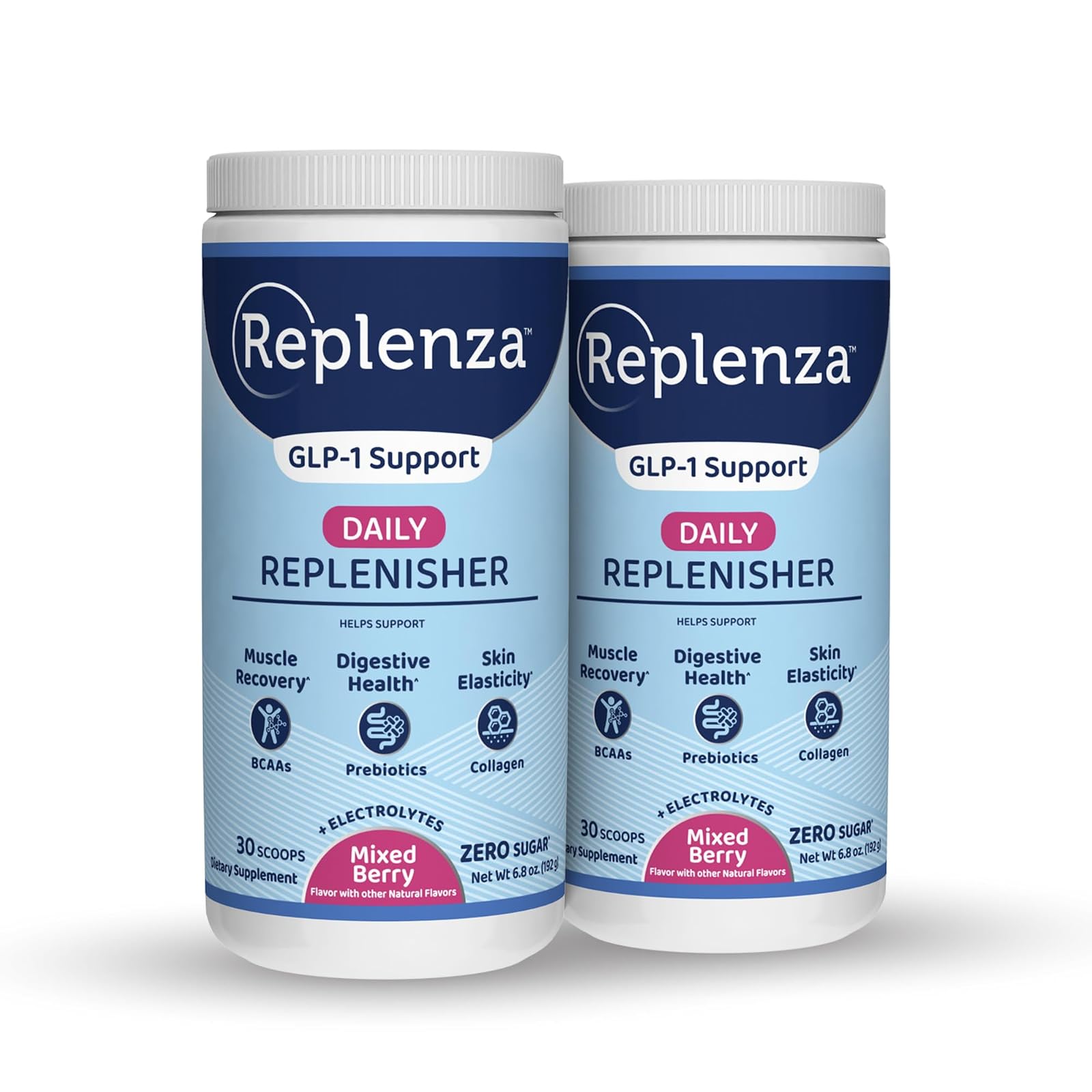 Replenza mixed berry collagen powder