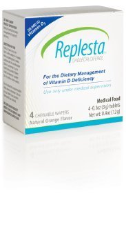Replesta chewable wafers for vitamin D