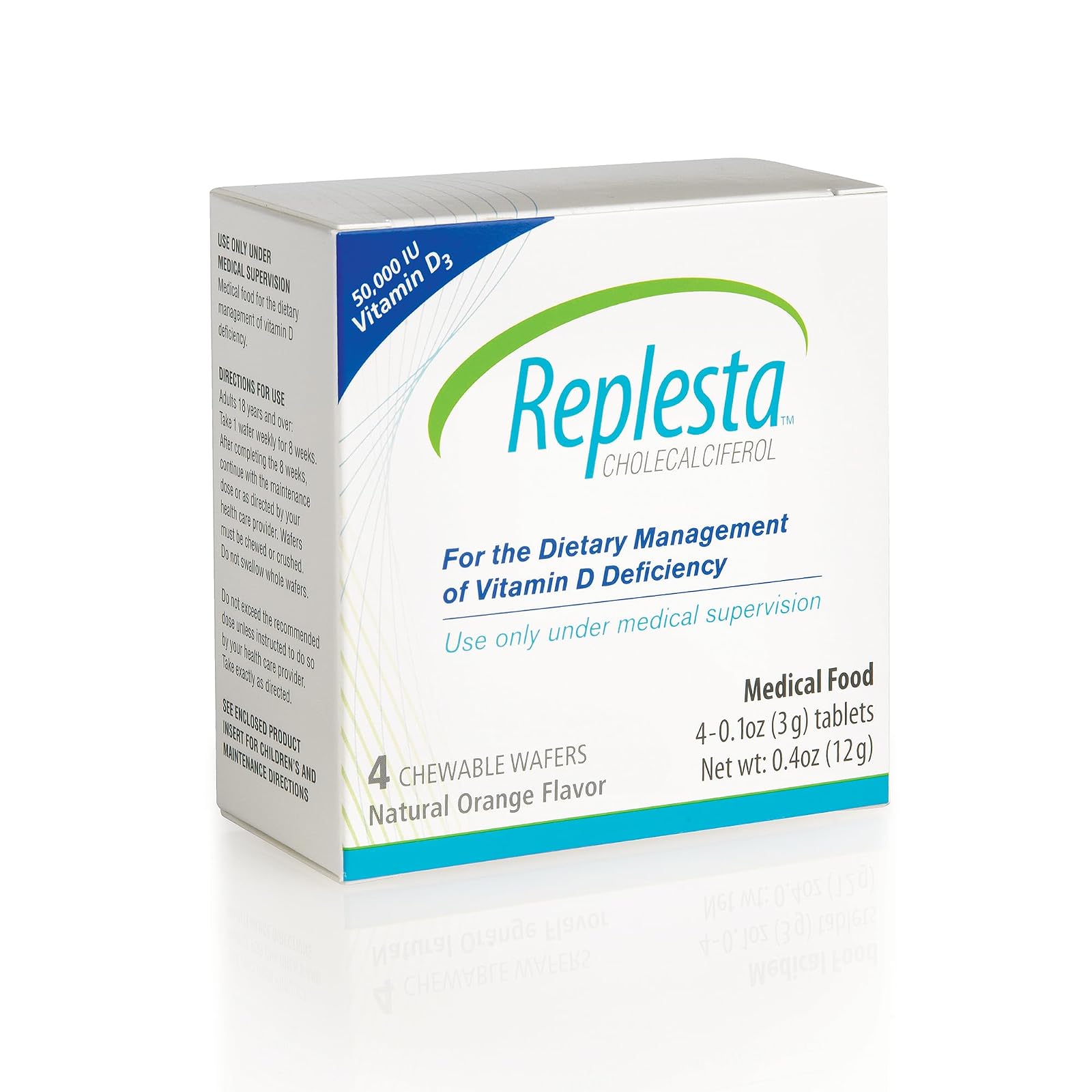Replesta vitamin D3 chewable wafers