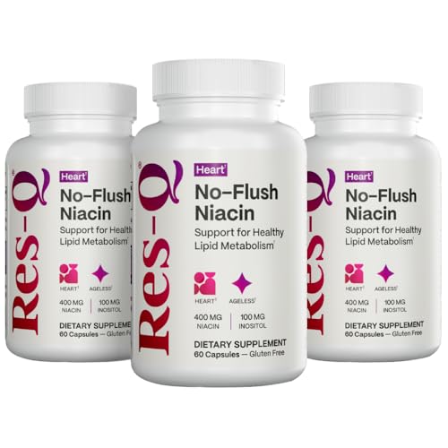Res-Q No-Flush Niacin capsules for energy