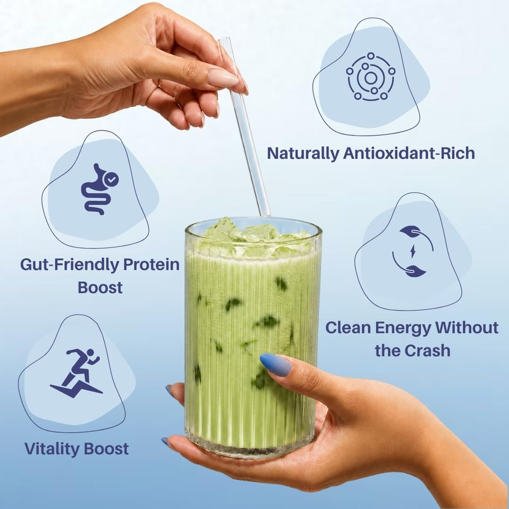resalable pouch collagen matcha