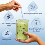 resalable pouch collagen matcha