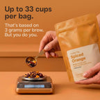 resalable pouch for fresh tea