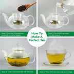 resalable pouch for green tea