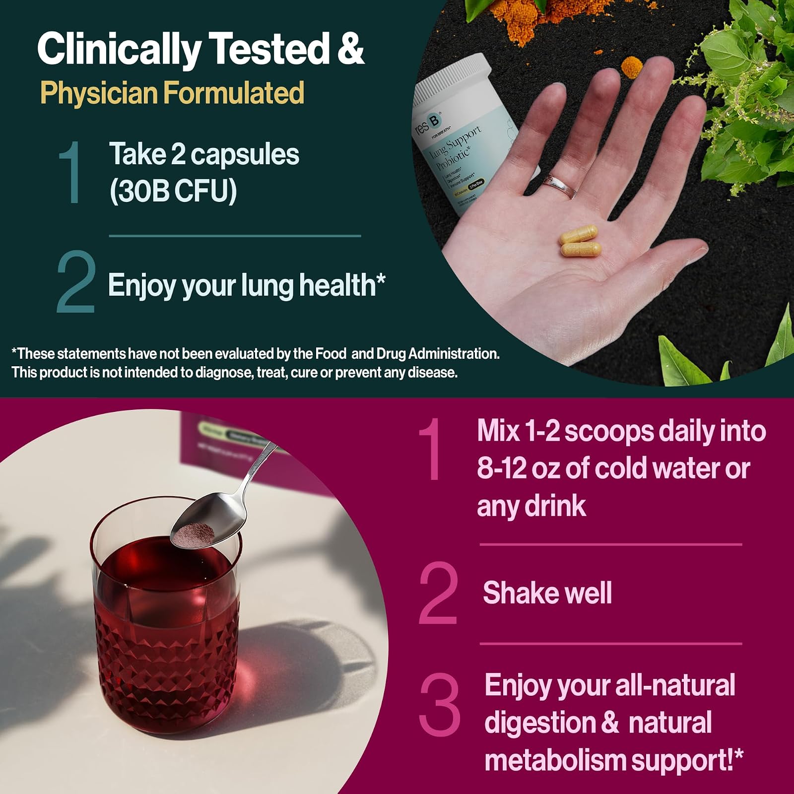 ResBiotic prebiotics for energy boost