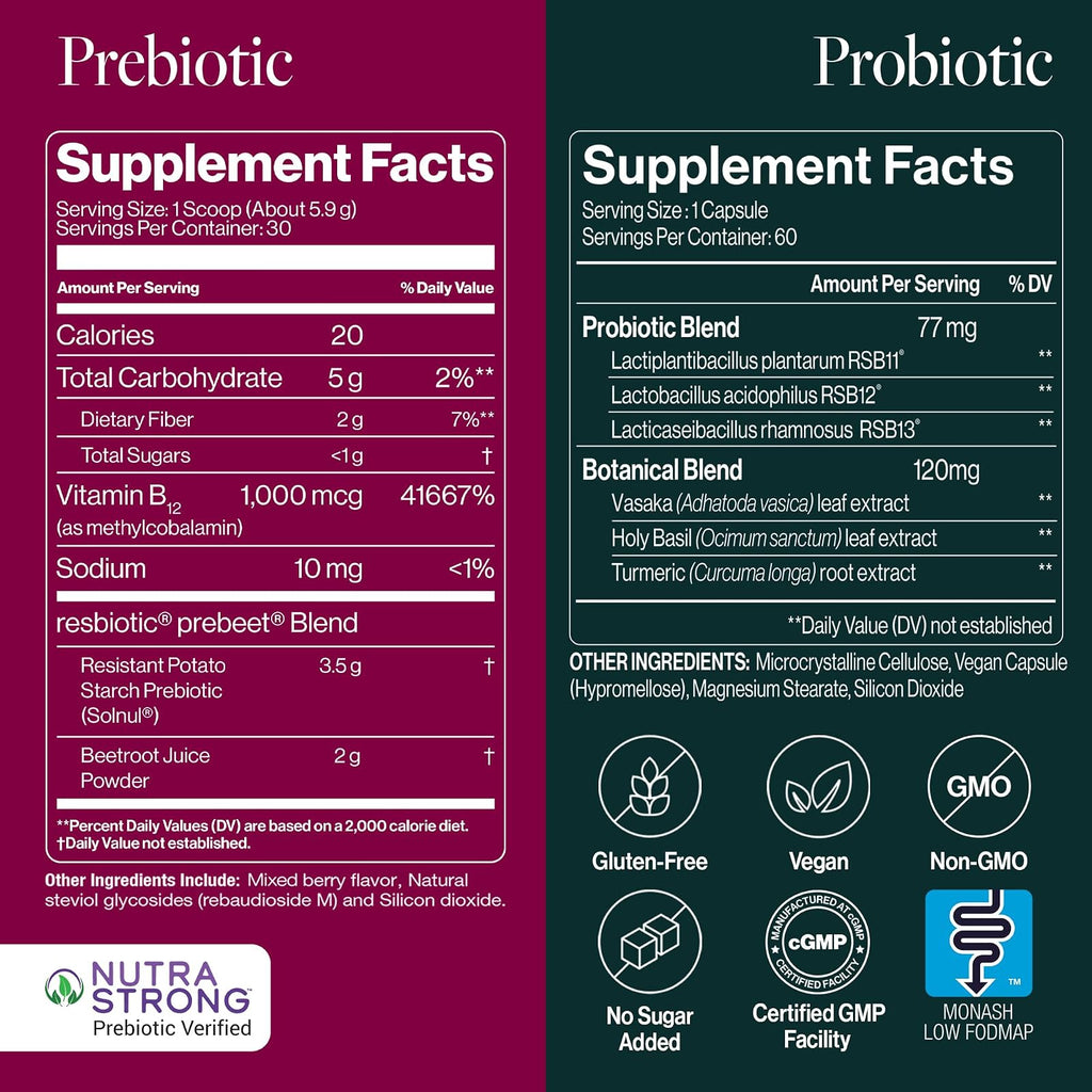 ResBiotic prebiotics for gut balance