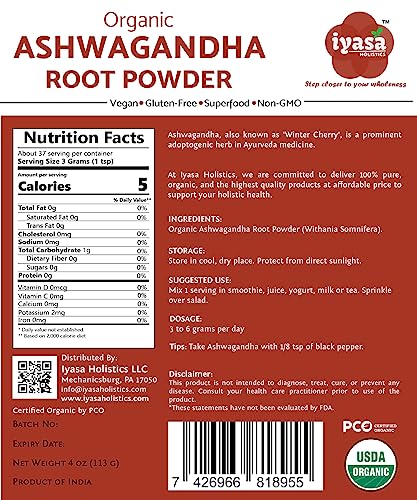 resealable ashwagandha powder for freshness