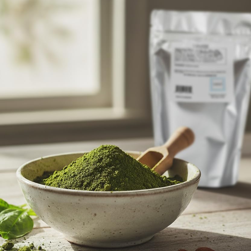 resealable bag chlorella for freshness