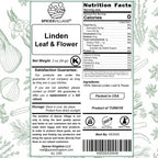 Resealable bag for fresh linden tea