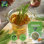 resealable bag horsetail tea