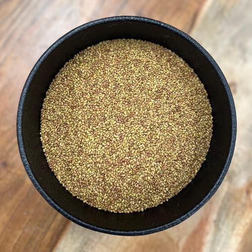 resealable bag of alfalfa seeds