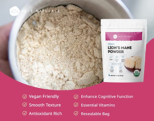 Resealable bag of Lion's Mane