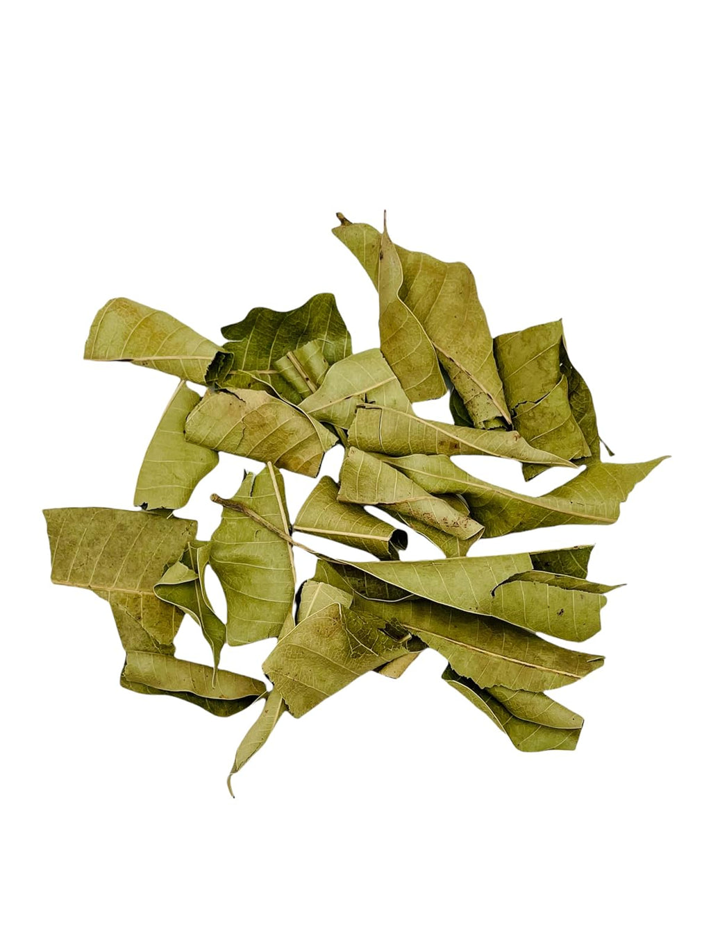 Resealable bag of mango leaves