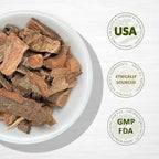 Resealable pouch cuachalalate bark