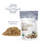 resealable pouch for fresh licorice root