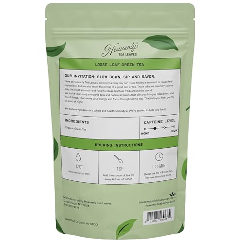 resealable pouch for green tea