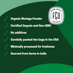 resealable pouch moringa leaf powder