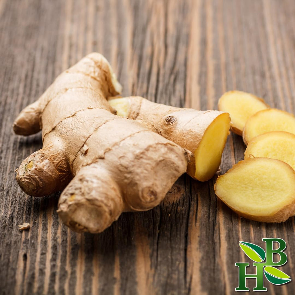 resealable pouch of ginger