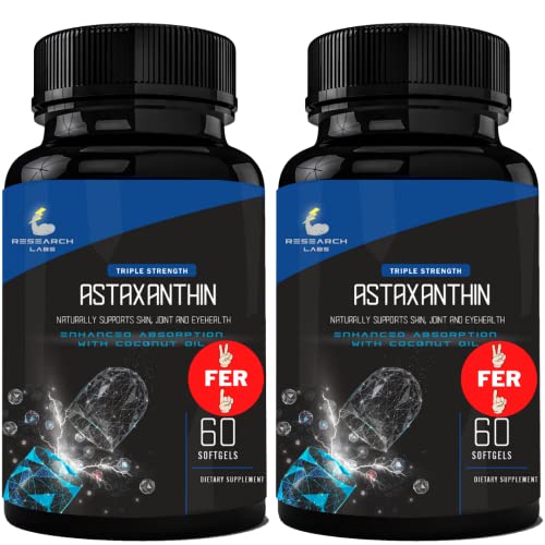 Research Labs Astaxanthin softgels for wellness