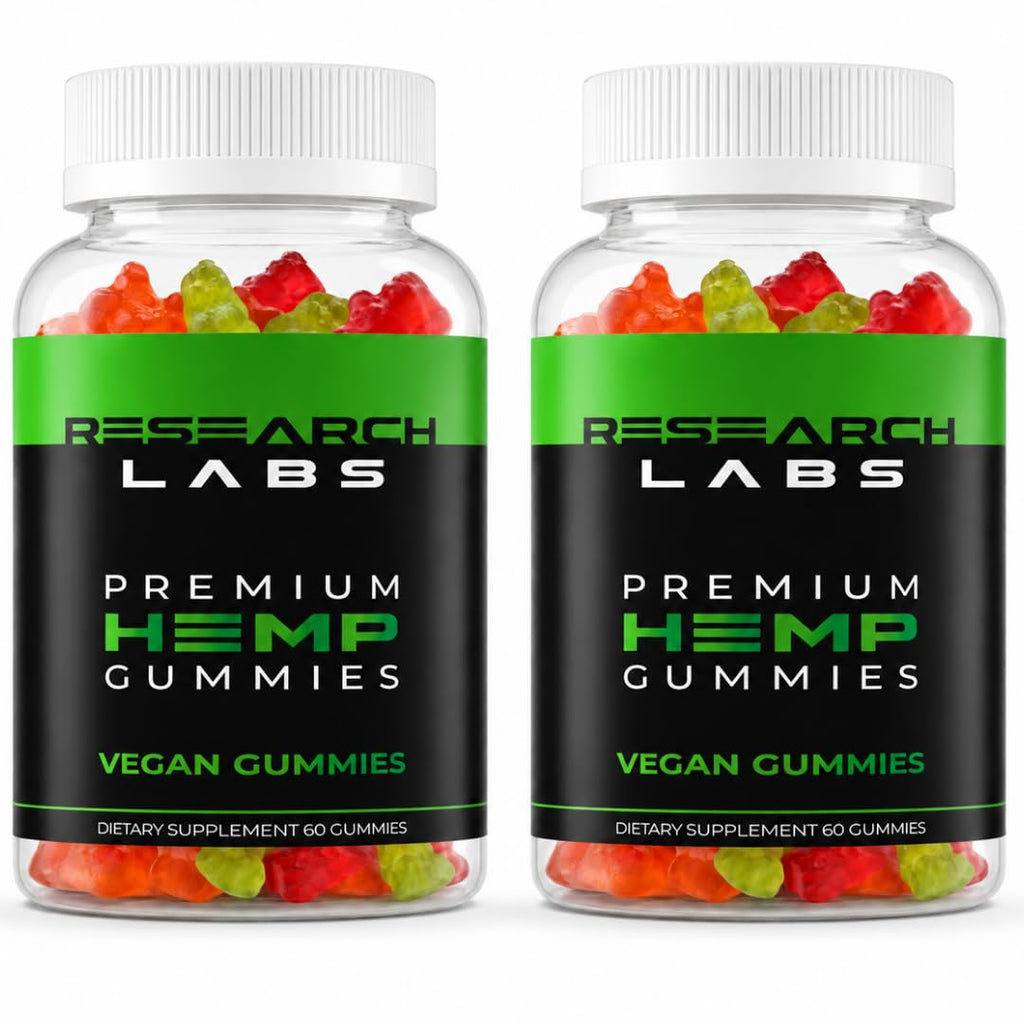Research Labs hemp gummies multivitamins