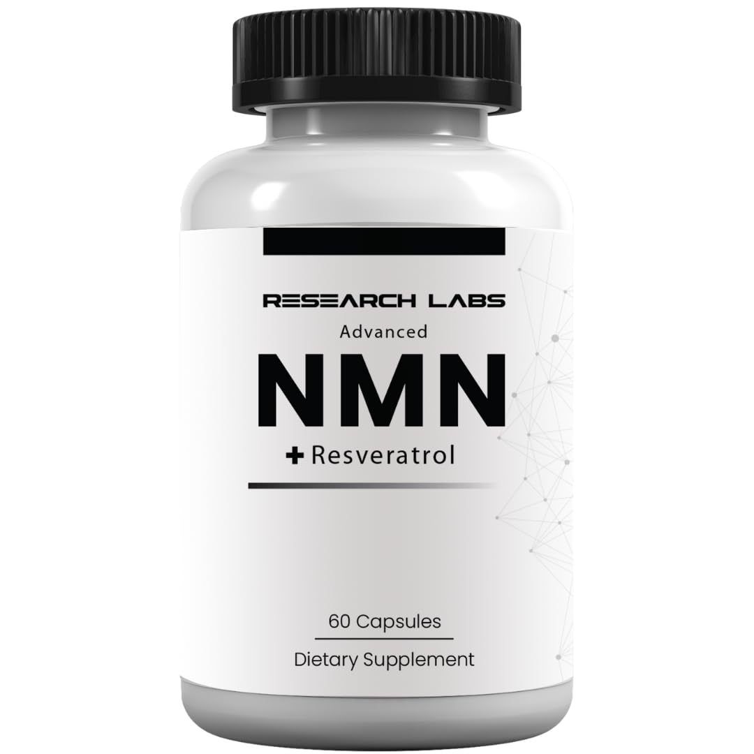 Research Labs NMN Resveratrol capsules for antioxidants