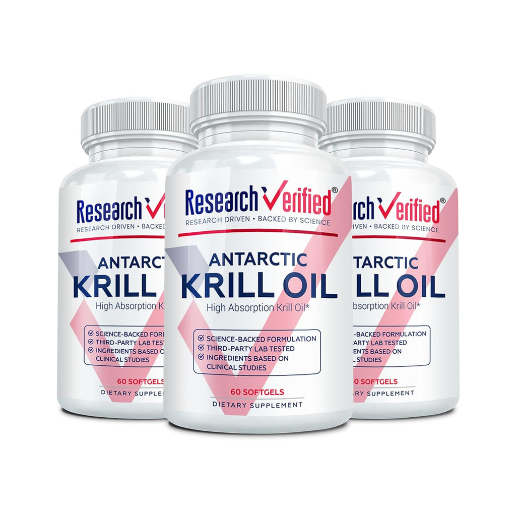 Research Verified Antarctic Krill Oil benefits