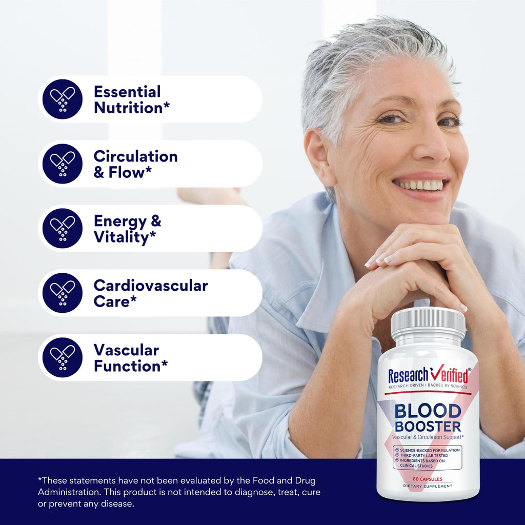 Research Verified blood booster for vitality