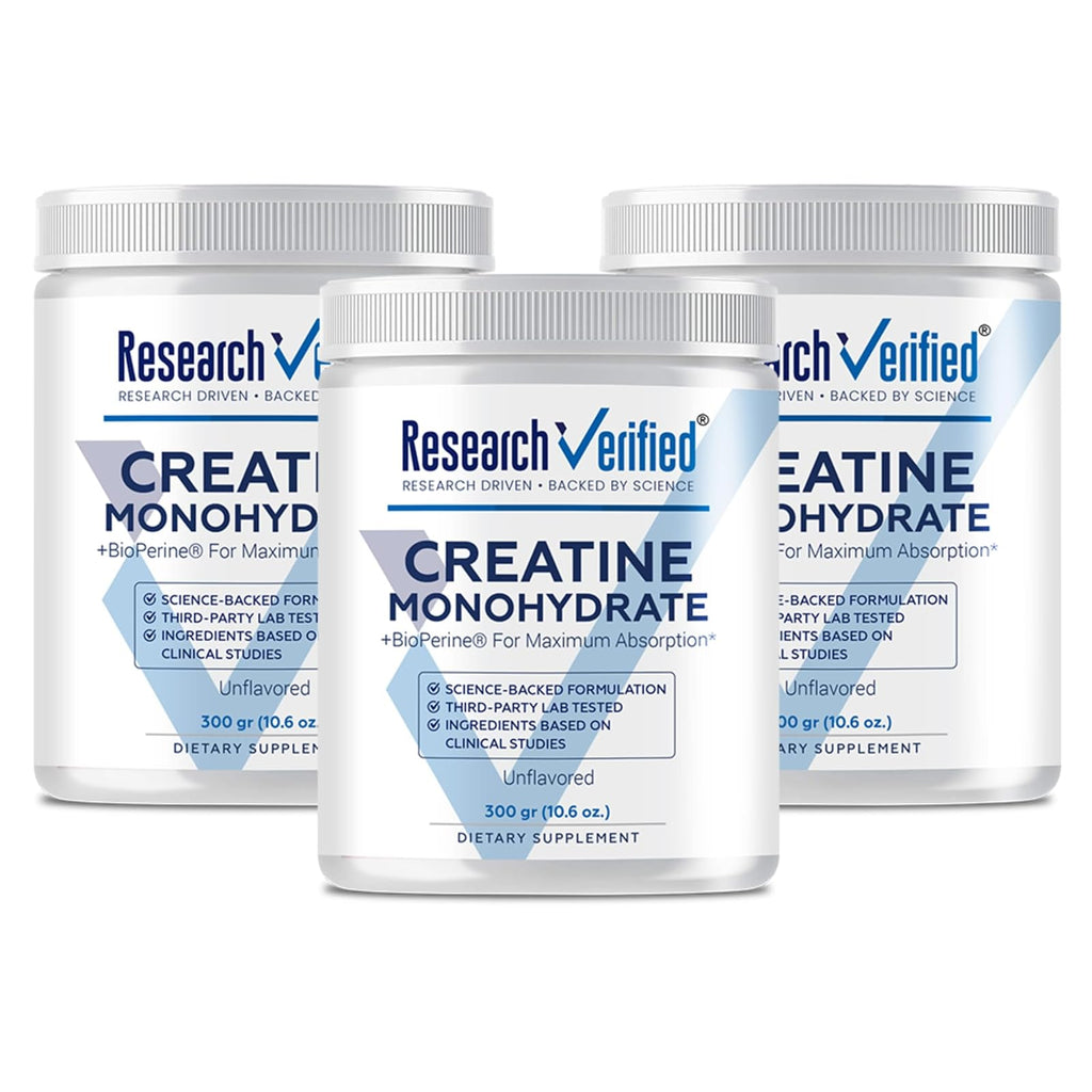 Research Verified creatine monohydrate benefits
