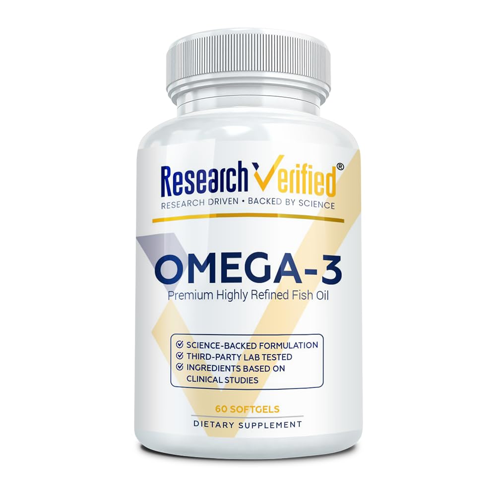 Research Verified fish oil softgels