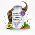 Research Verified Hair Growth Support - Blended Vitamin & Mineral Supplements with Biotin, DHT Blockers & Vitamins - 1 Month Supply - 1