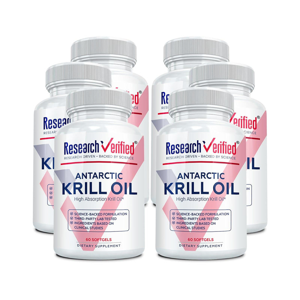 Research Verified krill oil benefits