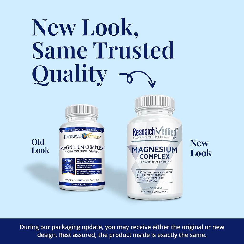 Research Verified magnesium bisglycinate capsules