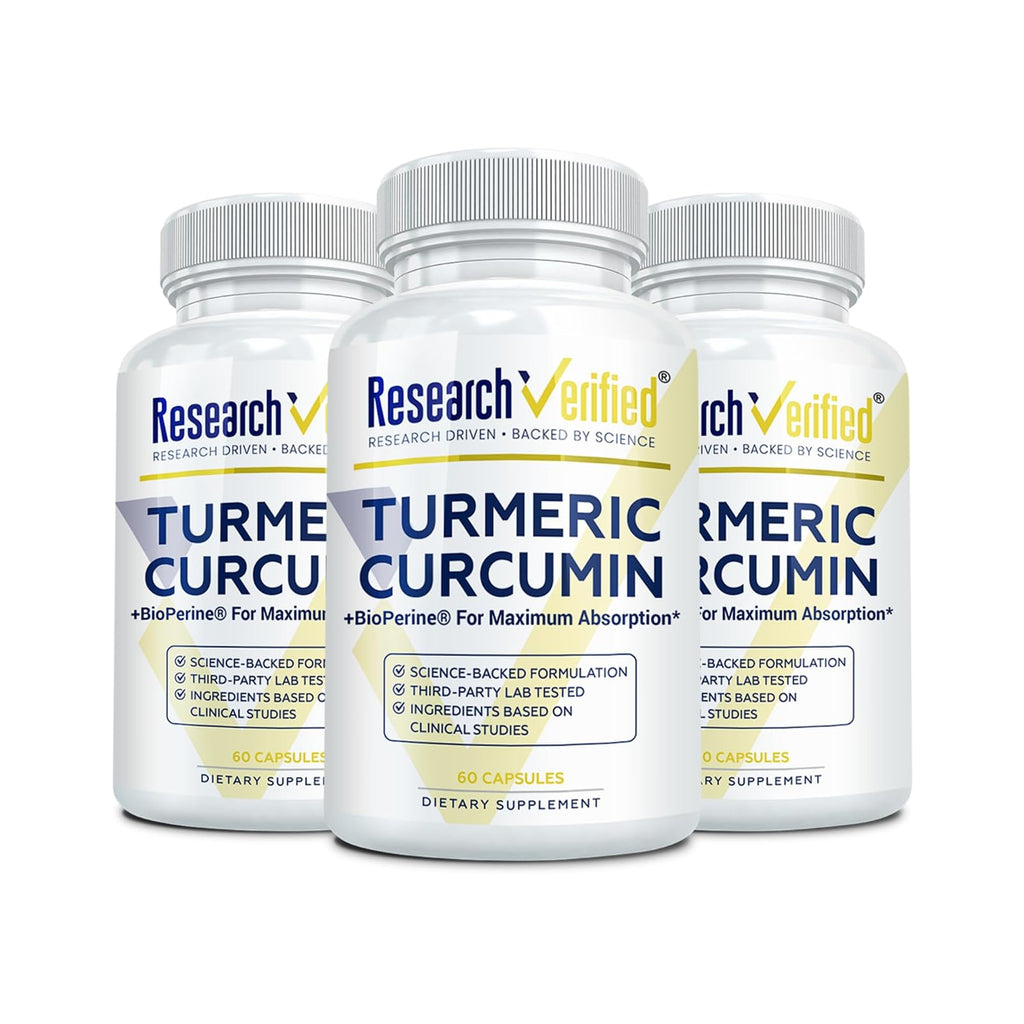 Research Verified turmeric curcumin capsules