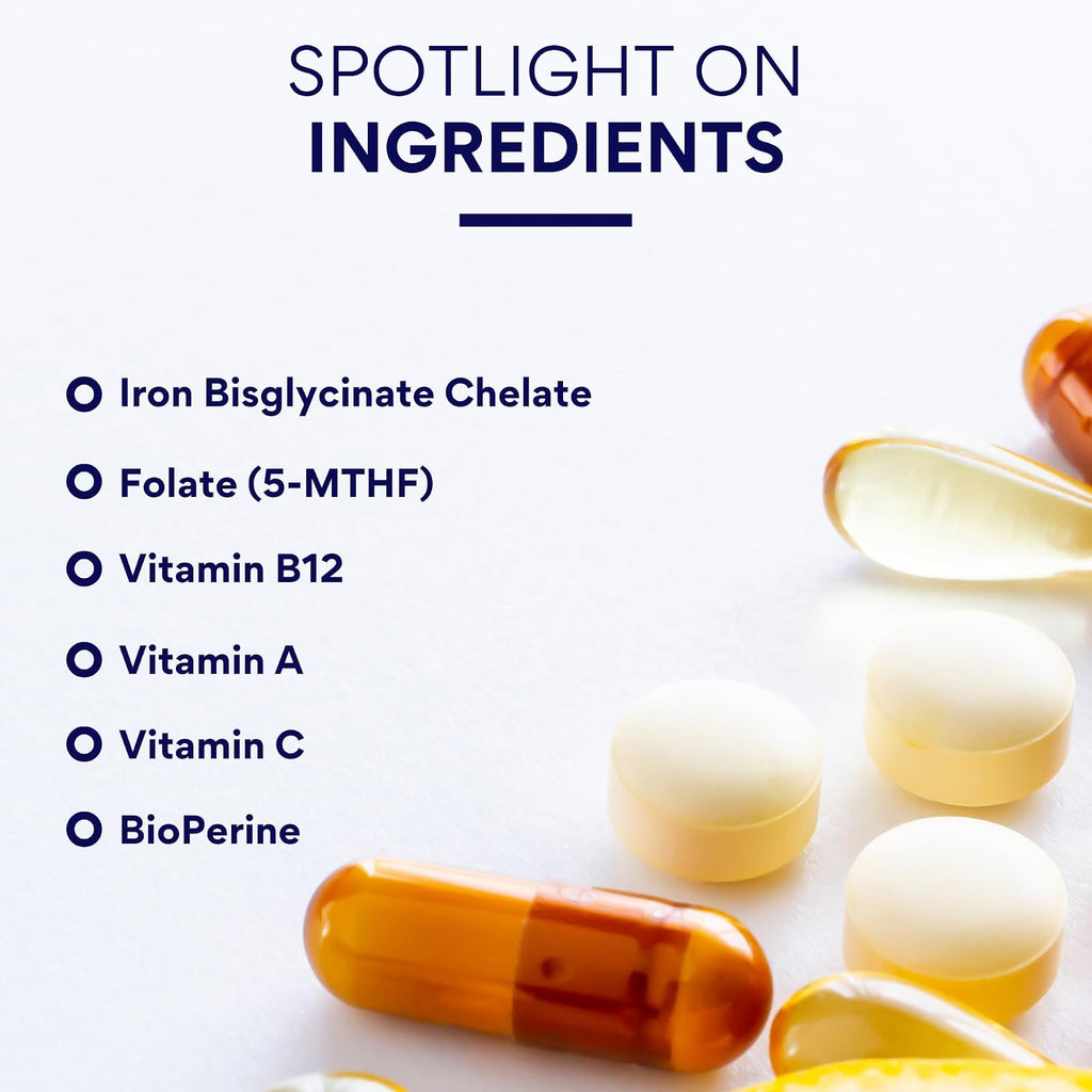 Research Verified vegan iron capsules
