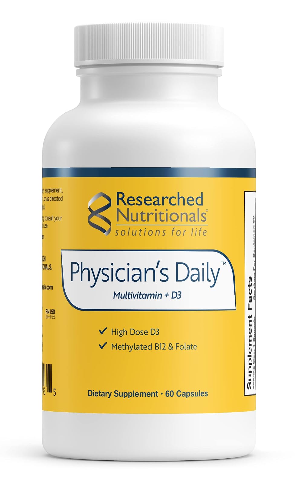 Researched Nutritionals multivitamins for daily health