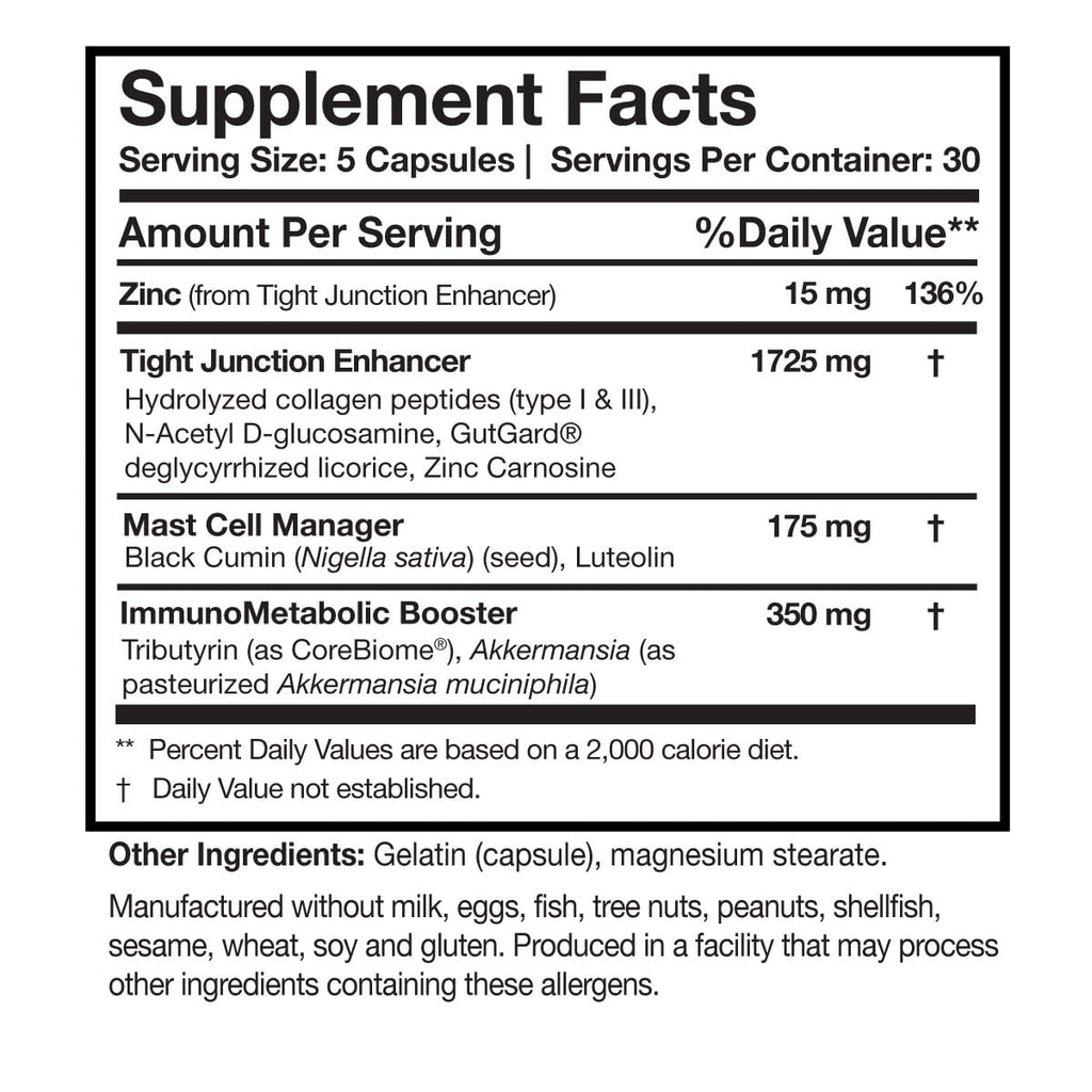 Researched Nutritionals RenewGut Thrive benefits