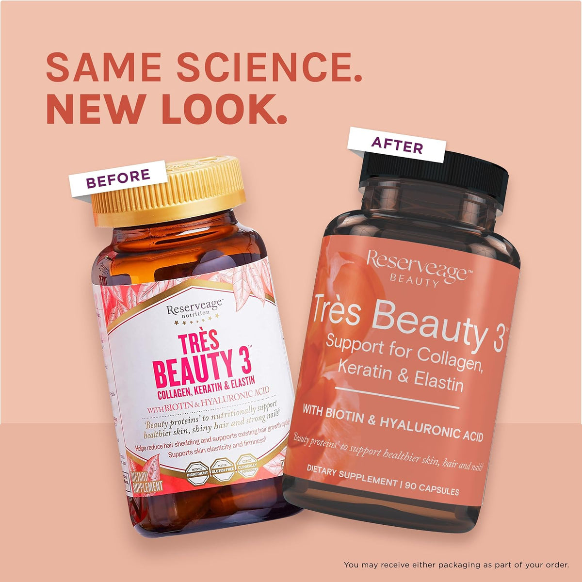 Reserveage beauty capsules for radiant complexion