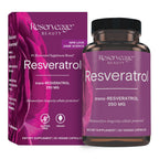 Reserveage Beauty Resveratrol capsules for skin health