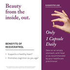 Reserveage Beauty resveratrol for healthy aging