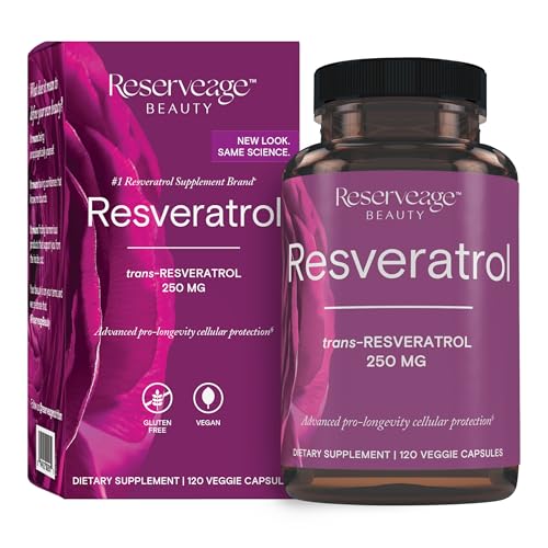 Reserveage Resveratrol antioxidant capsules