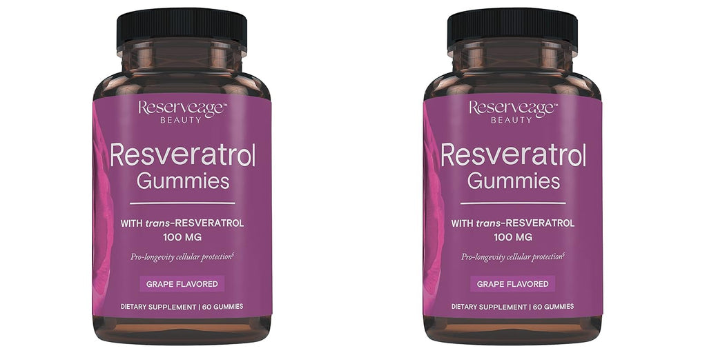 Reserveage Resveratrol gummies for skin health