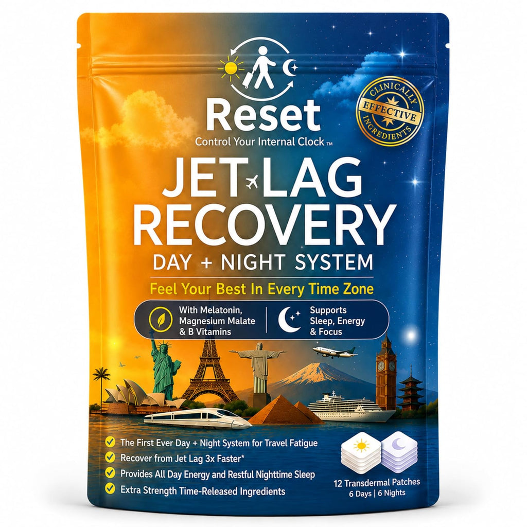 Reset multivitamins for jet lag recovery