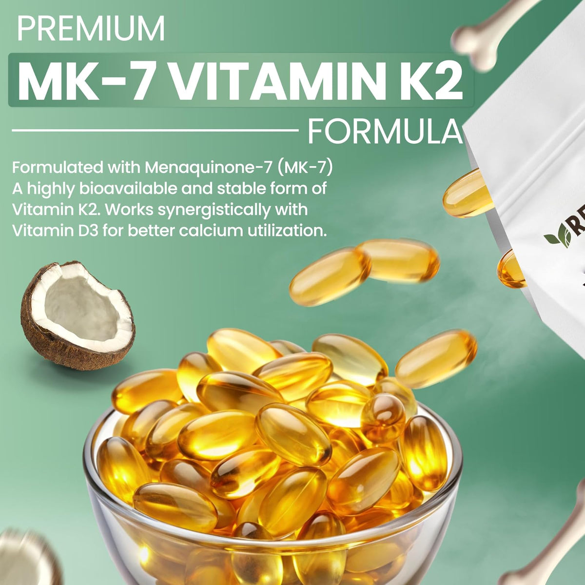 Resilia D3 K2 for overall wellness