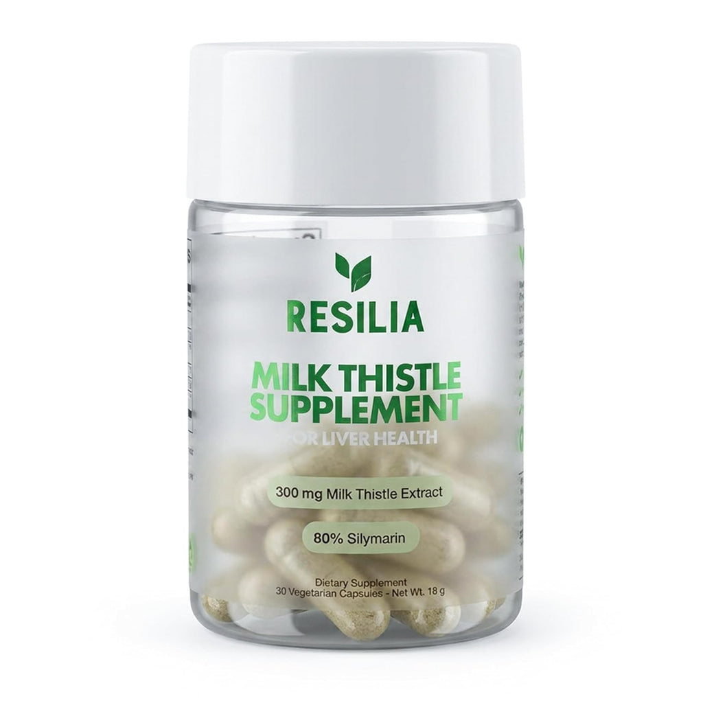 Resilia Milk Thistle vegetarian capsules