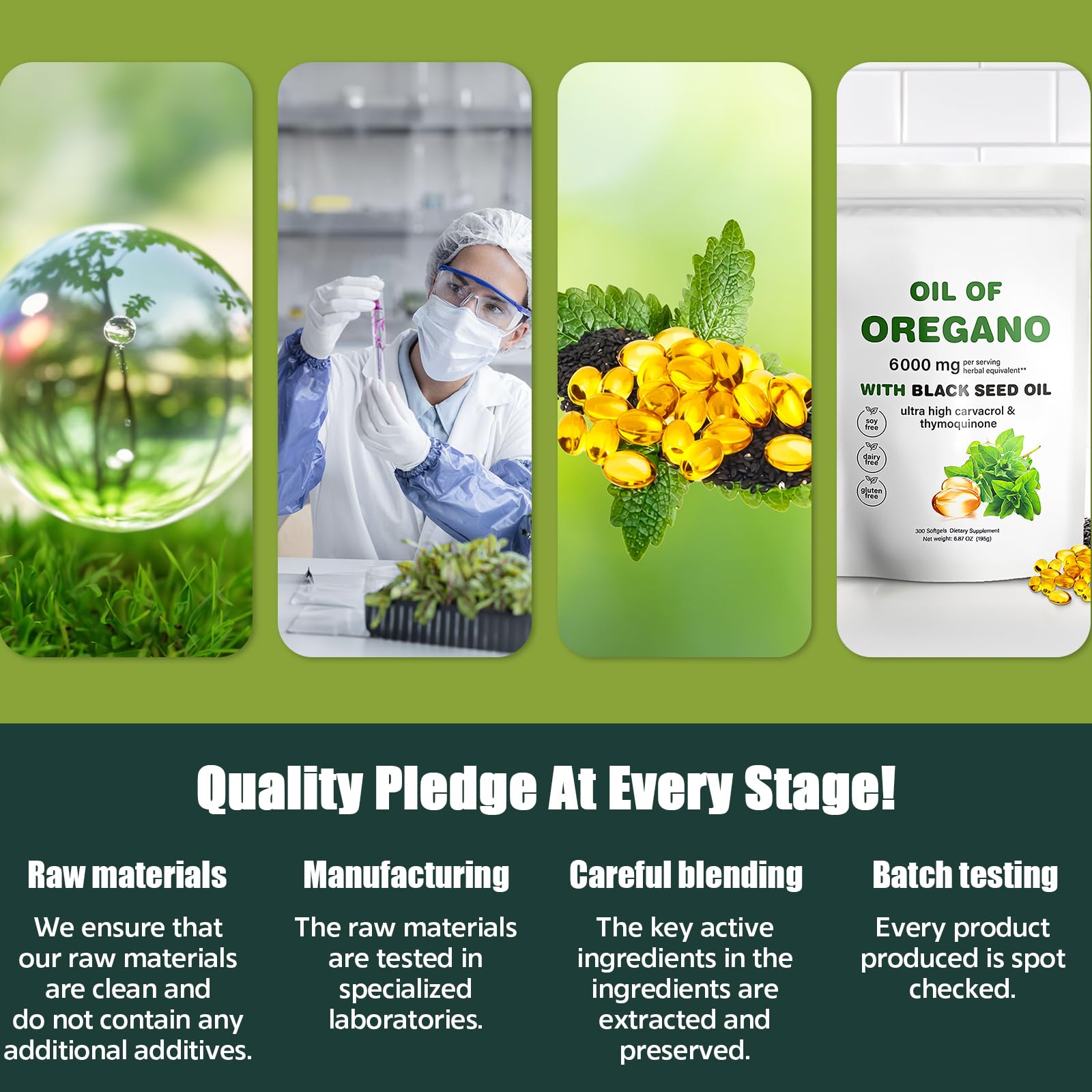 Resilia oil of oregano for vitality