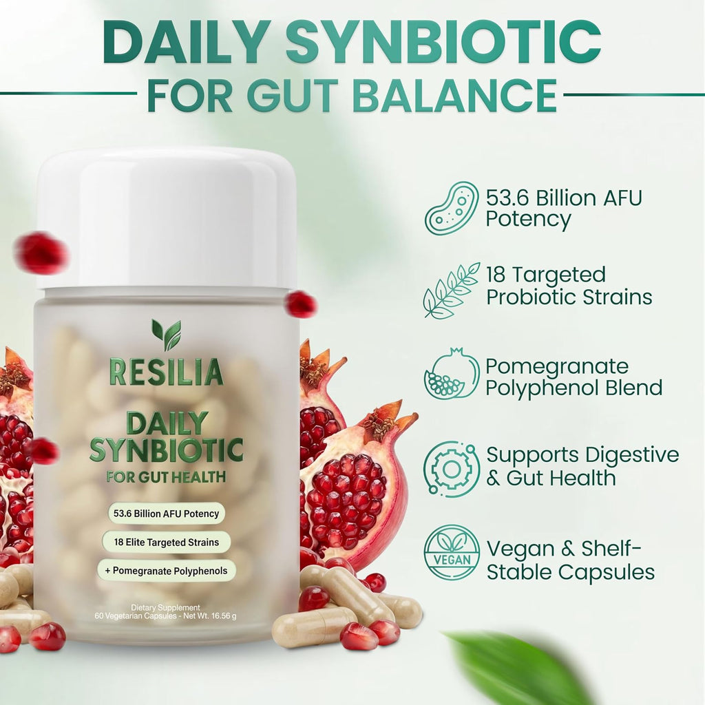 Resilia probiotics for balanced microbiome