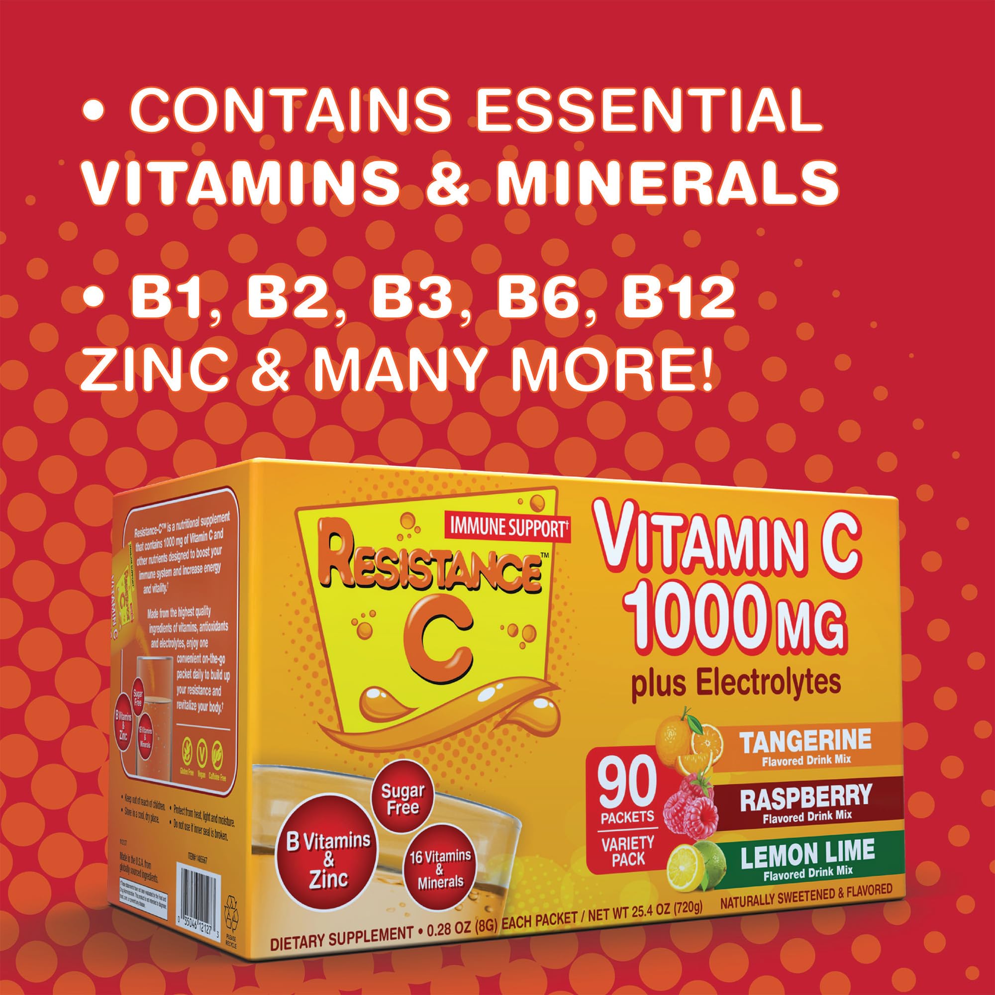 Resistance C vitamin and mineral blend