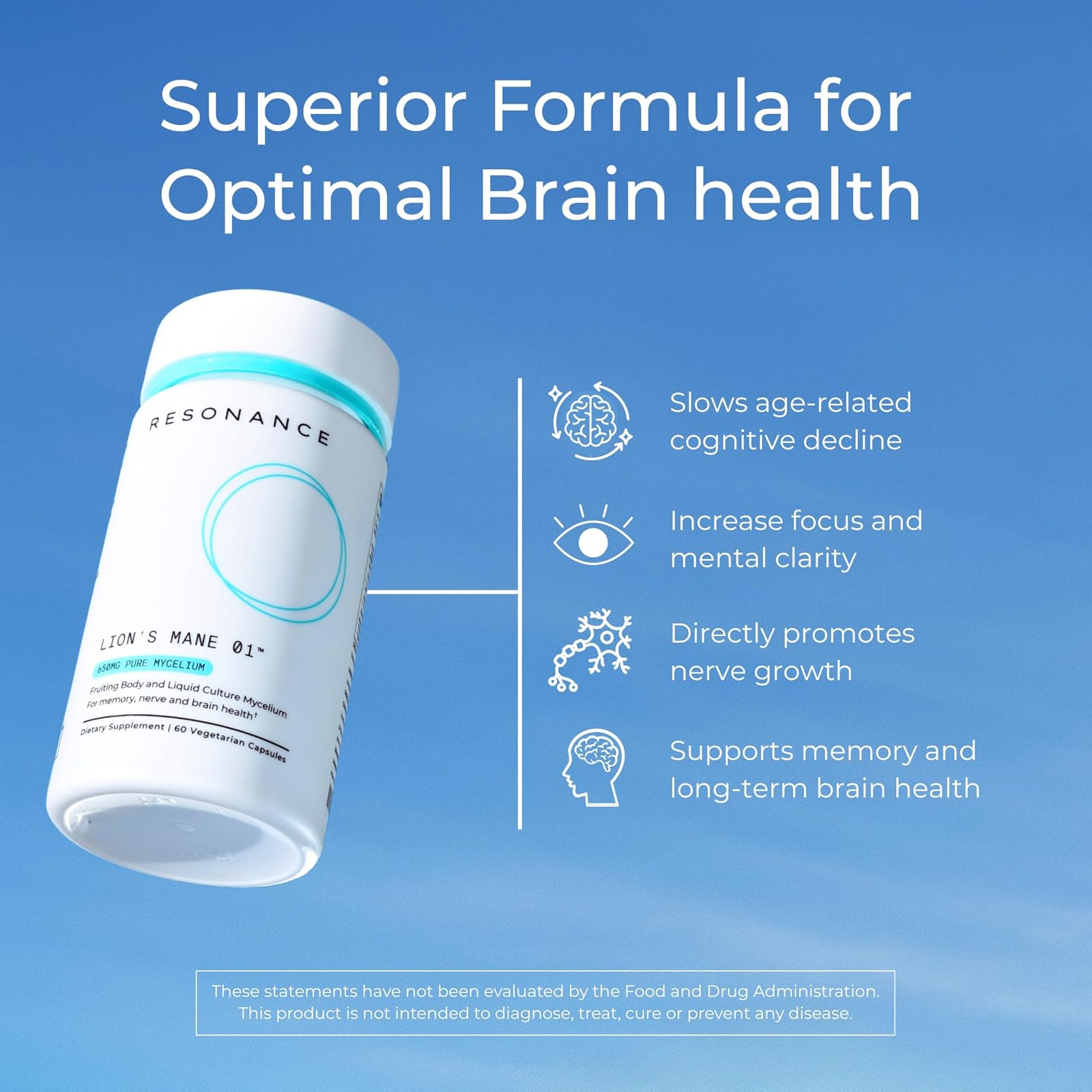 Resonance Lion's Mane health benefits