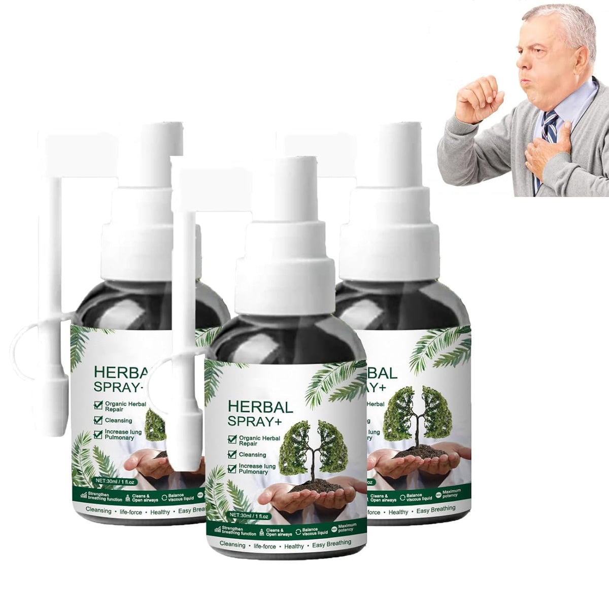 RespiNature herbal lung cleanse mist