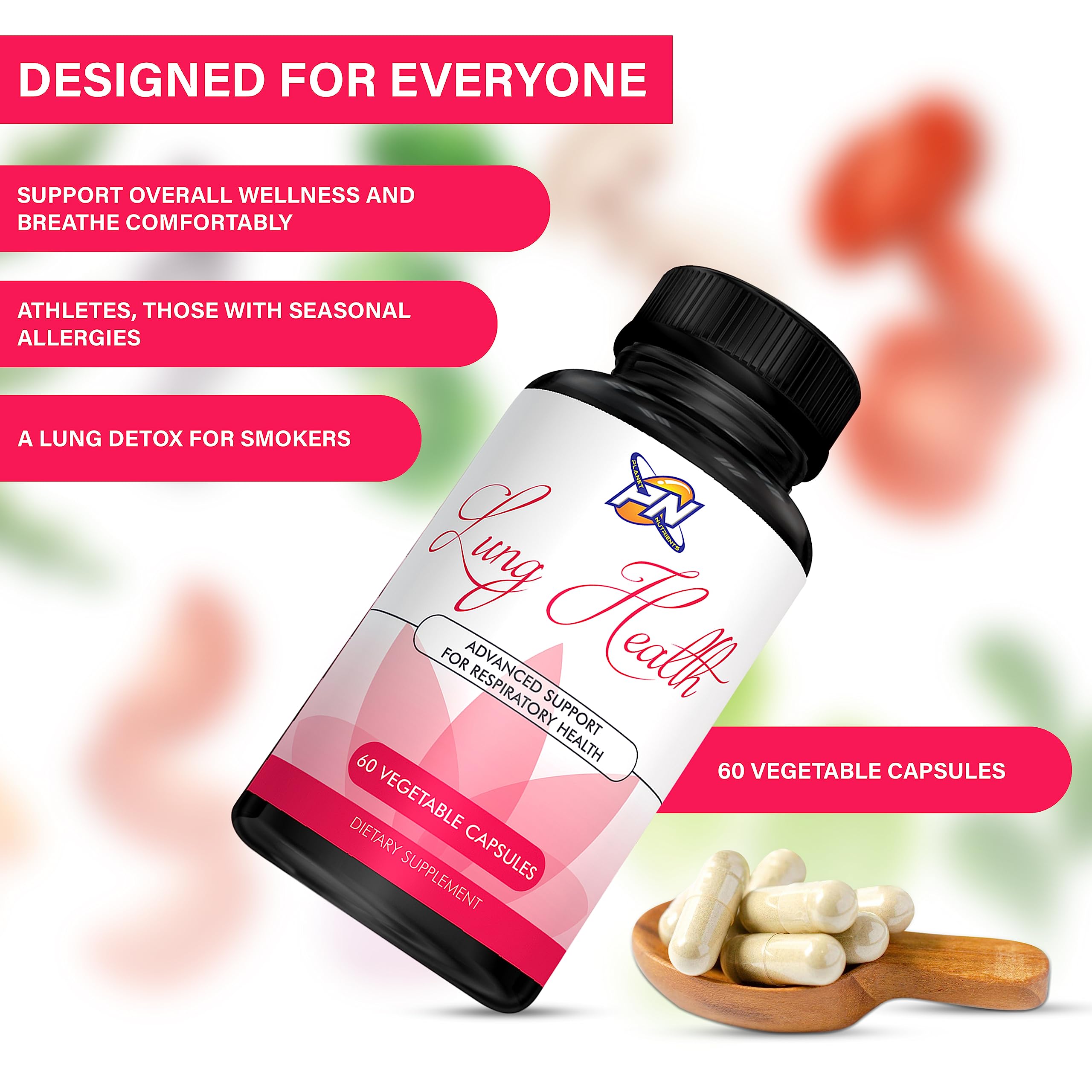 respiratory health capsules with vitamins